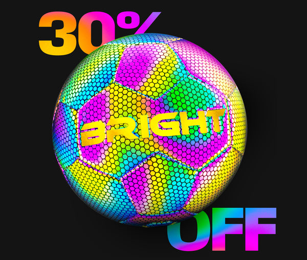 Unique Holographic Footballs - The BRIGHT™ Football – BRIGHT™ United ...